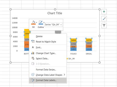 How To Show Percentages In Stacked Column Chart In Excel Geeksforgeeks