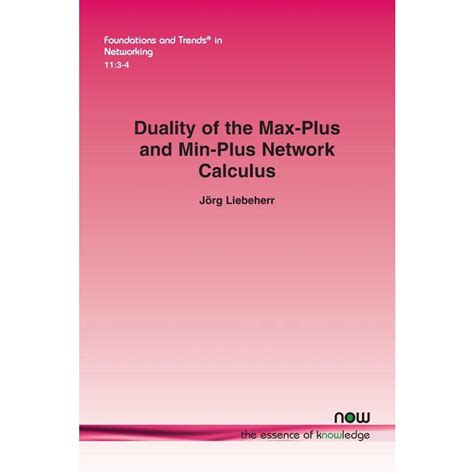 Duality Of The Max Plus And Min Plus Network Calculus Submarino