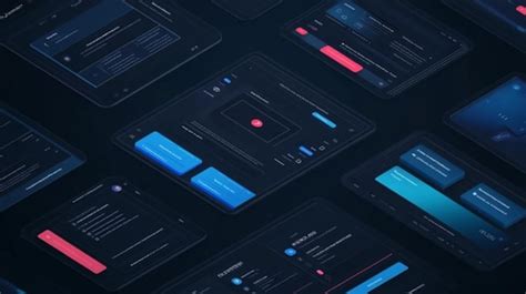 Ui Design Layout Display Across Various Media Premium Ai Generated Image