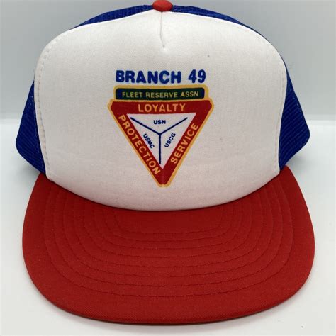 Vintage Usn Usmc Uscg Branch 49 Fleet Reserve Assn F Gem