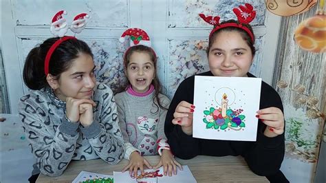 ვაფერადებთ საახალწლო ნახატებს Ako And Princesses აკო და პრინცესები Youtube