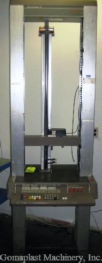 Monsanto T 10 Tensile Tester Item 1589 Gomaplast Machinery Inc