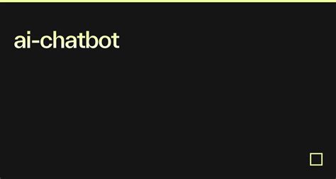 Ai Chatbot Codesandbox