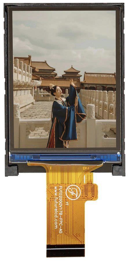 2 0 Inch 240 320 LCD IPS TFT Module Wide Viewing Angle With 3 White LED Backlight Spi Interface