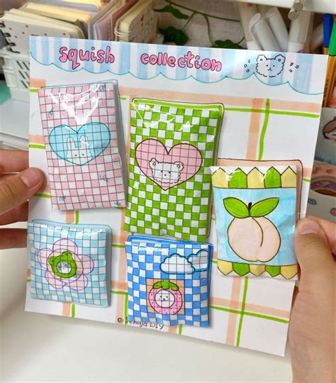Paper Squishy Collection в 2024 г Бумажные поделки Поделки