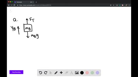 SOLVED A Block Mass MA Lying On A Fixed Frictionless Inclined Plane Is Connected To A Mass MB