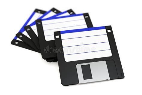 Stack Of Floppy Disks Stock Image Image Of Black Memories