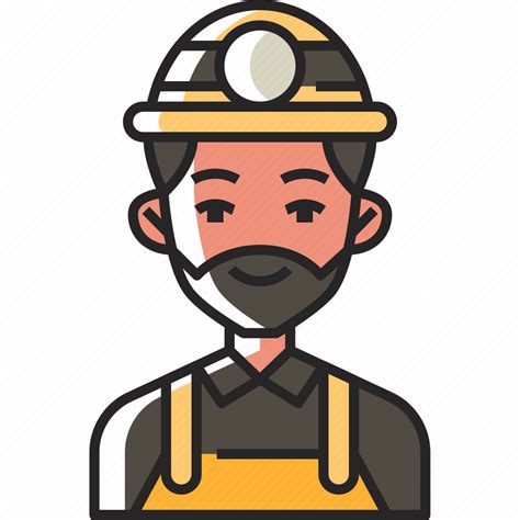 Miner Mining Worker Avatar Man Mine Mining Industry Icon Download On Iconfinder