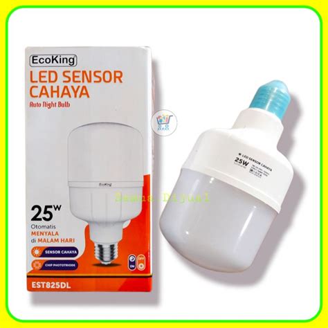 Jual Lampu Sensor Cahaya Watt Lampu Otomatis Nyala Mati Lampu Led Sensor Cahaya Watt Ecoking