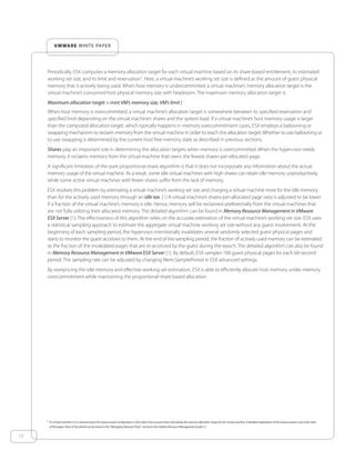 Perf Vsphere Memory Management PDF Data Storage And Warehousing Computing