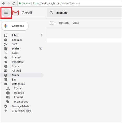Gmail New Interface Collapsing Label List Web Applications Stack Exchange