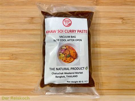 Khao Soi Currypaste In Der Asiatischen Küche