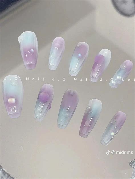 ناخن آمبره کیوت و دخترانه 11 مدل جدید