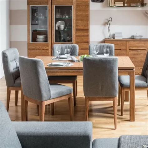 Table En Chêne Massif Extensible Simple Ou Double Rallonge