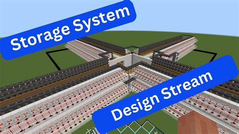 Minecraft Bedrock Storage System Design Youtube