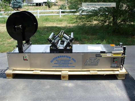 Tech Machinery Mach Ii 5 6 Combo Gutter Machine