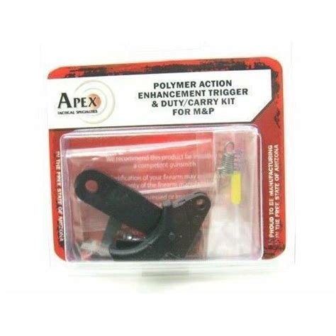Apex Tactical Black Action Enhancement Trigger Set For S W M P Mm