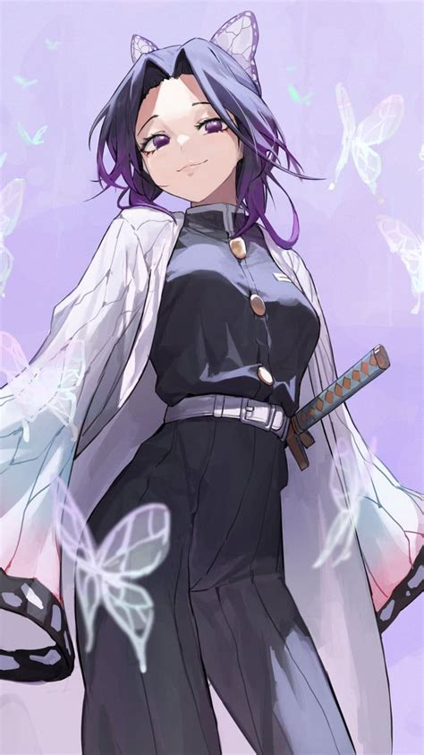 Kocho Shinobu Anime Wallpaper Anime Demon Demon Slayer Fanart