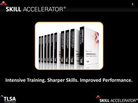 Skill Accelerator Presentation Ppt