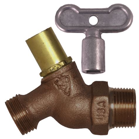Arrowhead 251lklf 12 Mip Bronze No Kink Hose Bib Loose Key