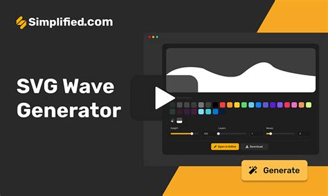 Svg Wave Generator Generate Svg Waves For Your Next Design