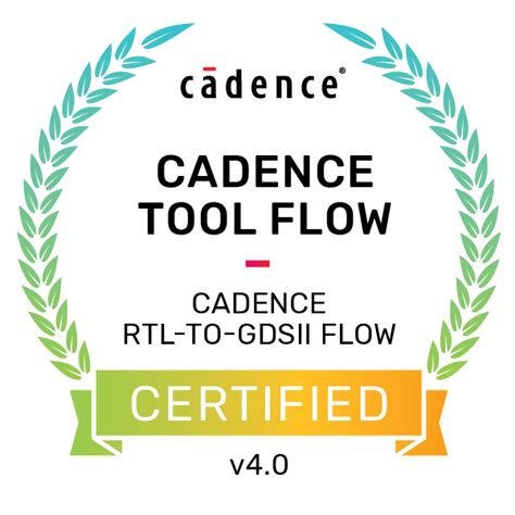 Cadence Rtl To Gdsii Flow V40 Exam Credly