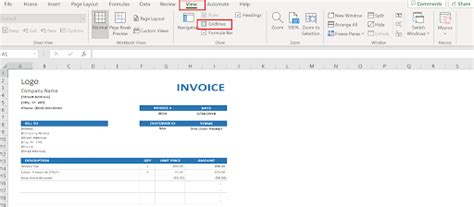 GST Invoice Format In Excel Word PDF
