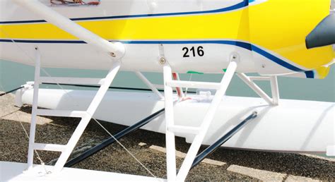 Dynam Dhc 2 Beaver V2 Blue 4s Rc Seaplane 15m W Flaps