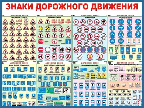 Знаки на дороге и что они означают