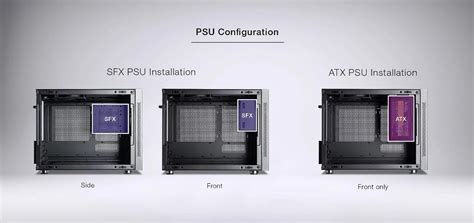 Tecware Fusion Steel Itx Matx Sfx Sff Small Form Factor Case Chassis Pc Desktop Casing Tempered