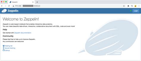 setting zeppelin using docker