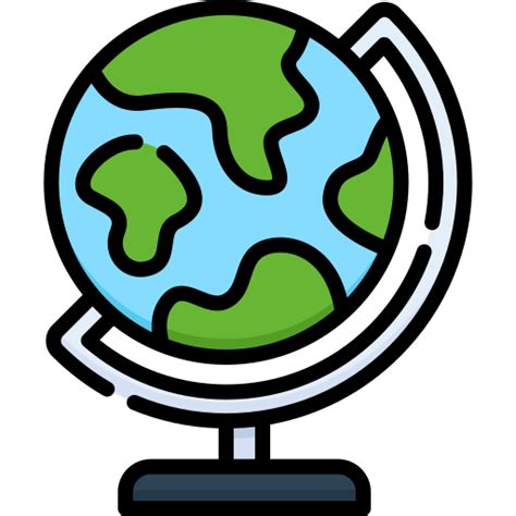 Geografía Iconos gratis de educación