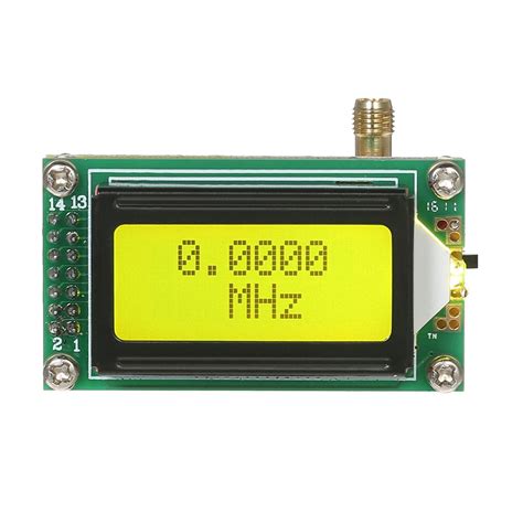 Guyuting Dark Green Pcb Frequency Counter For Lab And Field Signal Measurement