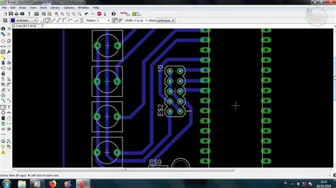 Membuat Layout Sistem Minimum SISTIM Mikrokontroler AT89S51 MCS51 DI Software EAGLE 7 1 Part