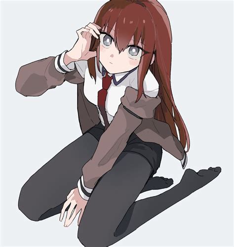 Makise Kurisu Steins Gate Drawn By Suehiroch Danbooru