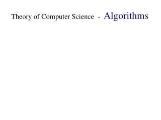PPT Computer Algorithms PowerPoint Presentation Free Download ID