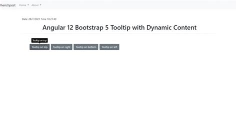 Angular Bootstrap Tooltip With Dynamic Content Therichpost