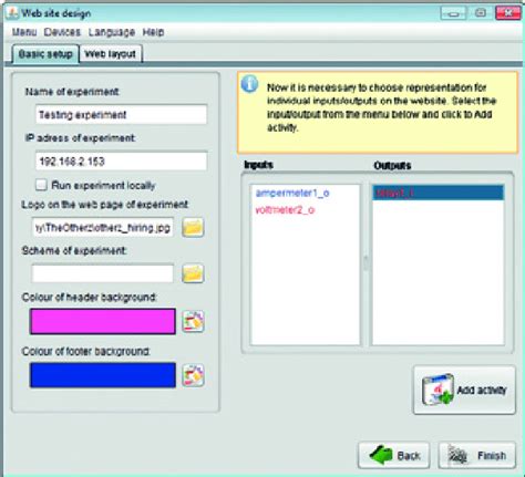 IP Address And Website Design Window Download Scientific Diagram