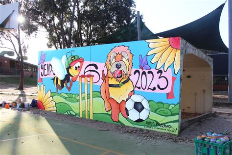 School Mural Baranduda Primary School — Lukas Kasper Melbourne Mural