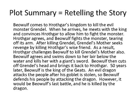 Commentary Analysis Explanation Plot Summary Retelling The Story