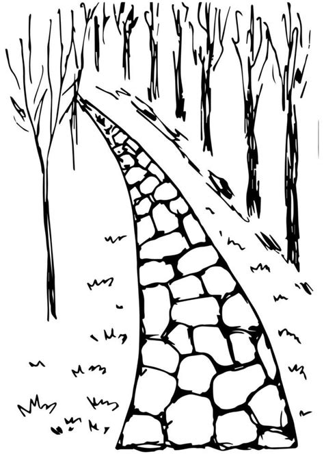 Pathway Drawing Simple