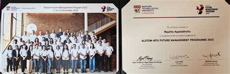 Rajatha A On Linkedin Alstom Ntu 54 Comments