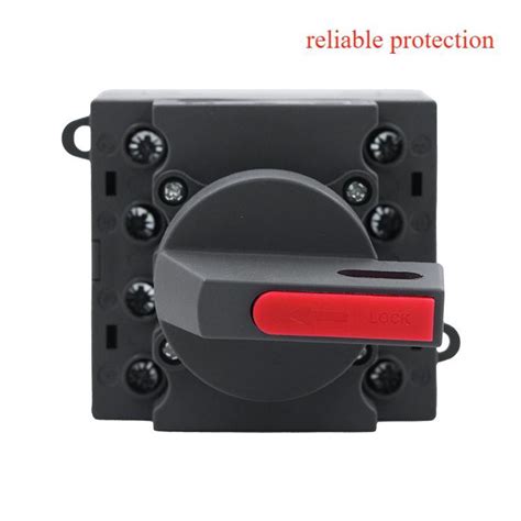 Manufacturer Indoor Single Pole Disconnector Ac Isolating Switch Low Voltage Disconnect Switch