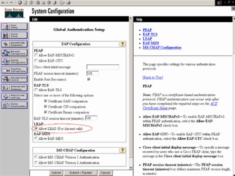 Configure Eap Authentication With Wlan Controllers Wlc Cisco