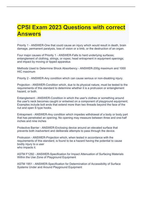 Cpsi Exam 2023 Questions With Correct Answers Cpsi Stuvia Us