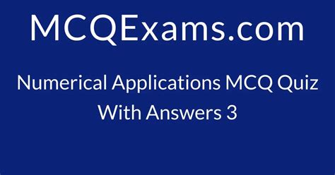 Mcq Questions For Class 11 Commerce Applied Mathematics Numerical Applications Quiz 3