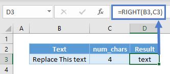 RIGHT Function In Excel Truncates Text
