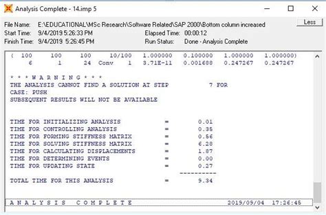 SAP2000 Pushover Analysis Seismic Design Structural Engineering Forum Of Pakistan