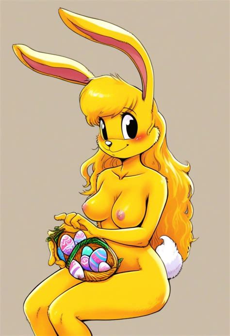 Rule 34 Ai Generated Blush Easter Egg Easter Hunt Female Furry Jazz