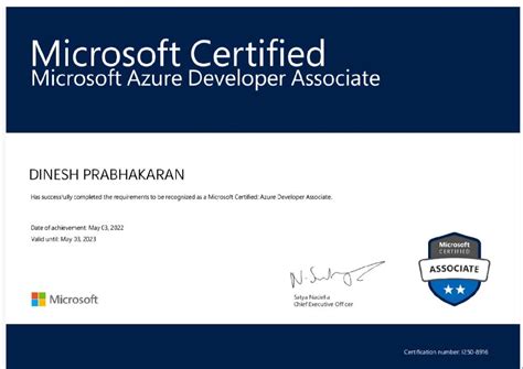 Azure Azuredeveloper Az204 Dinesh P
